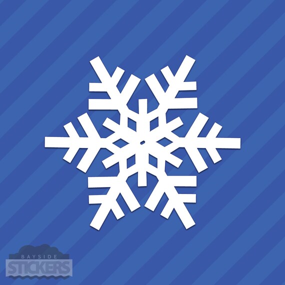 Snowflake Vinyl Decal Sticker
