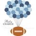 Football Guest Book Baby Shower Guest Book by MemoryTreasure