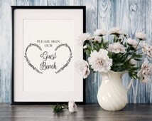 Unique guest bench sign related items | Etsy