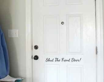 Unique front door sayings related items | Etsy