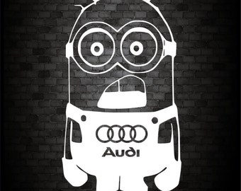 Minion car stickers | Etsy