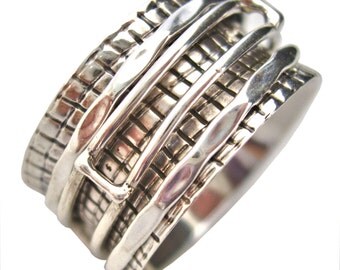 Mens spinner ring | Etsy