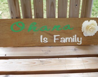 Ohana sign | Etsy