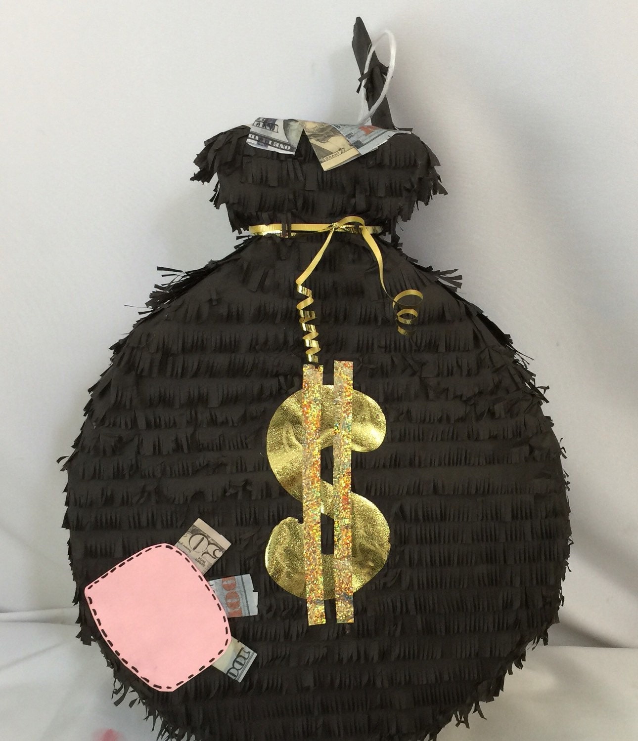 Money Bag Pinata Choose your own Color by Theperfectpinata on Etsy