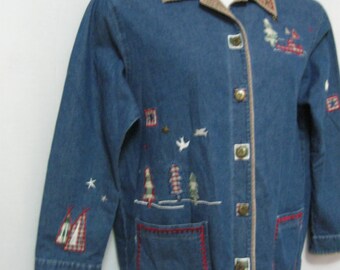 Jacket applique | Etsy