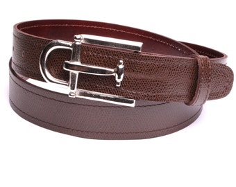 Soft leather belt | Etsy