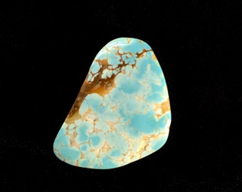Number 8 Turquoise Large Natural Gem High Grade 8 Cabochon