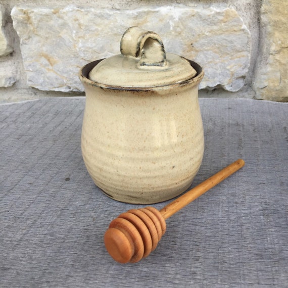 Honey Pot honeypot handmade pottery honey jar