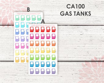 Gas tank stickers | Etsy