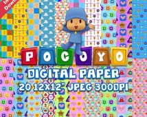 Popular items for pocoyo party on Etsy