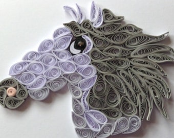 Horse quilling | Etsy