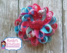 Unique loopy bow related items | Etsy