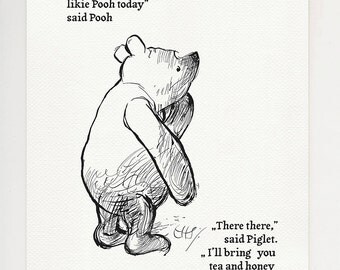 Pooh quote | Etsy