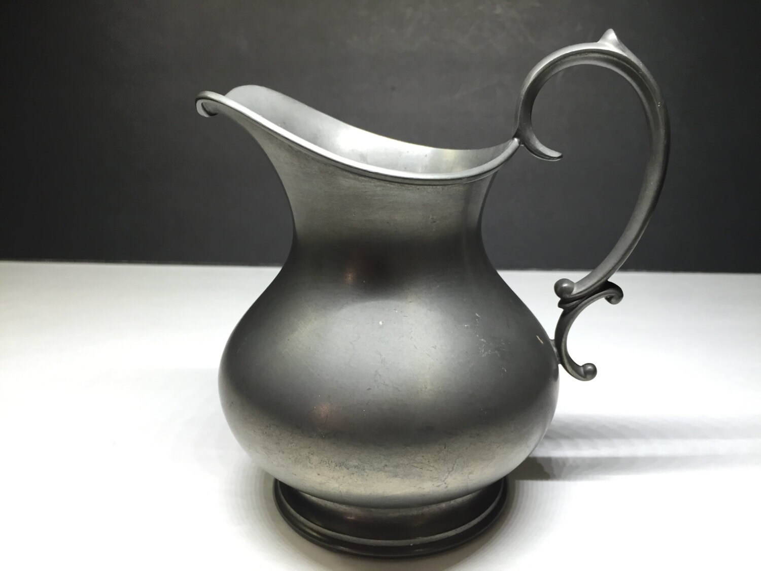 Royal Holland Pewter creamer- KMD Tiel- Made in Holland- Mid-Century ...