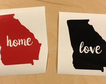 Georgia tech decal | Etsy