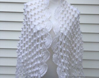Bridal Shawl Bridal bolero Wedding bolero shawl shrug by ANGEL0317