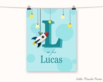 Lucas name art | Etsy