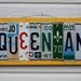 Custom 7 letter license plate sign