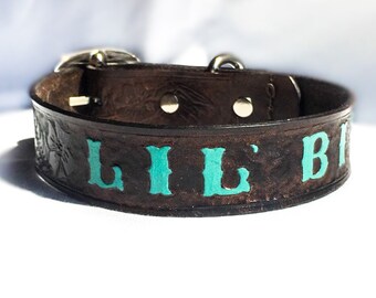 Western dog collar | Etsy