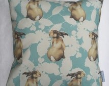 Unique hare cushion related items | Etsy