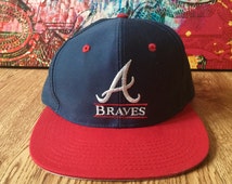 Unique atlanta braves hat related items | Etsy