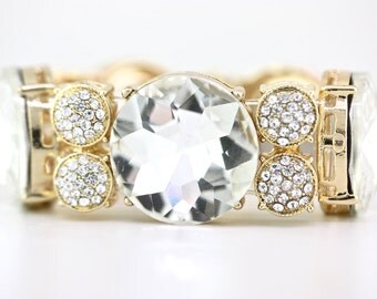 Red Ruby Crystal BraceletBridal Ruby Red by SophiaGraceJewels