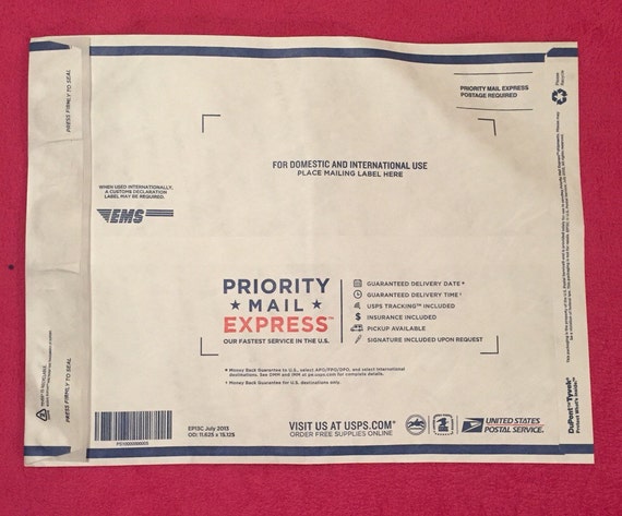 Expedited Shipping USPS EXPRESS Package: 1-2 Days Shipping