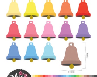 Bell clip art | Etsy
