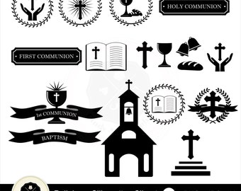 First communion silhouette | Etsy UK