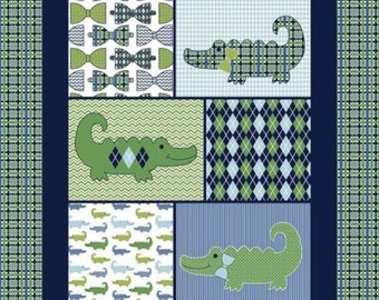 Alligator fabric | Etsy