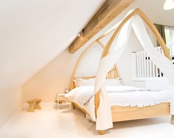 Under the apple tree canopy bed Modern romantic Scandinavian