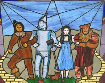 Stained glass wizard | Etsy