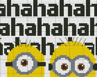 Minion cross stitch | Etsy