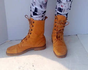 Mustard color shoes | Etsy