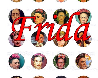 Frida clip art | Etsy