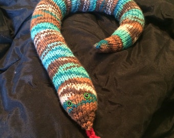 Items similar to Knit your own slinky snake (pdf knitting pattern) on Etsy