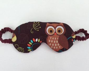 Owl sleep mask | Etsy