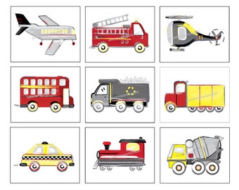 Firetruck nursery | Etsy