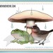 Digital stamp Rainy Day Friends frog bird and by WinkWinkInk