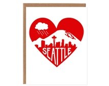 Popular items for seattle city skyline on Etsy