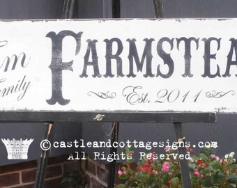 Farmhouse vintage Farmers Market sign handpainted Original