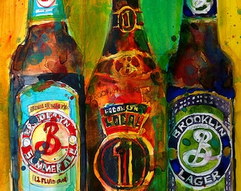 LandShark Premium Lager Quality Beer Print or Giclee by dfrdesign