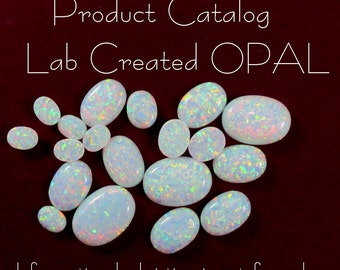 Lab created opal | Etsy