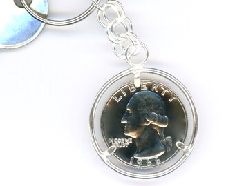 Unique silver keychain related items | Etsy