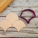 Scissor Scissors Cookie Cutter and Fondant Cutter and Clay