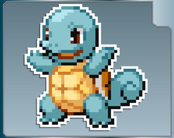 Squirtle sprite | Etsy