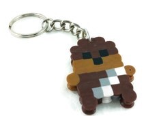 Popular items for perler bead keychain on Etsy