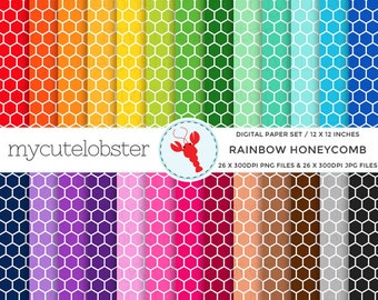 Honeycomb background | Etsy