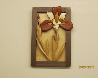 Carved wood flowers | Etsy