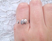 Popular items for elephant ring on Etsy